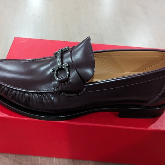 Salvatore Ferragamo | Shoes | Mens Salvatore Ferragamo Fort Royale Gancini Leather Loafers Brown ...
